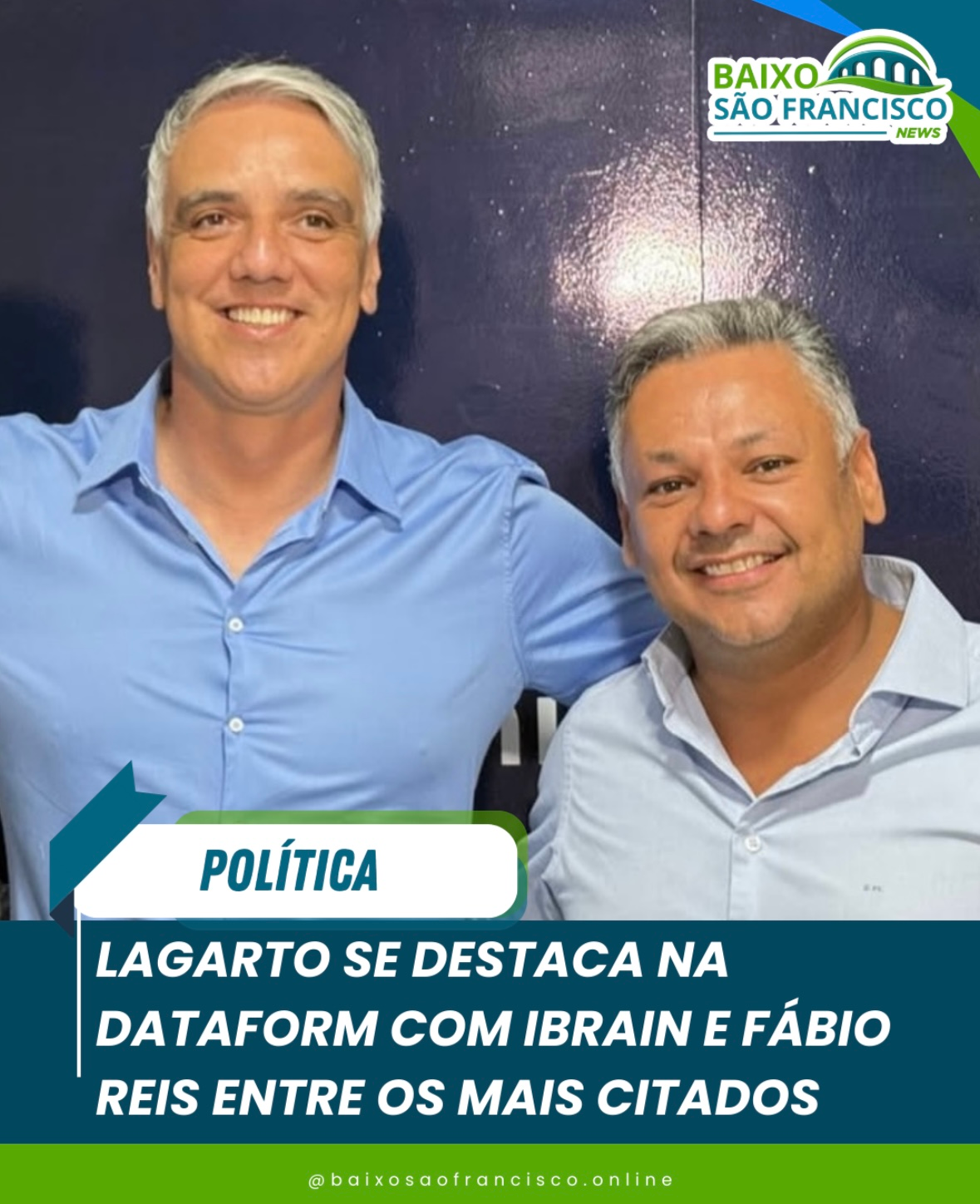 LAGARTO SE DESTACA NA DATAFORM COM IBRAIN E FÁBIO REIS ENTRE OS MAIS ...